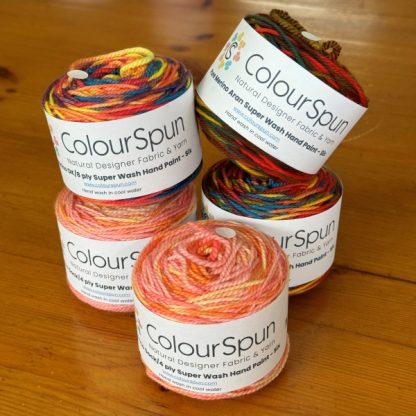 Pure Merino Hand Paint - Six - ColourSpun